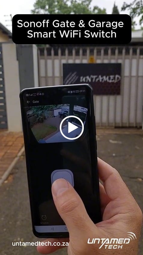 Sonoff Gate & Garage Wifi Smart Switch Relay with Cover - Untamed Tech